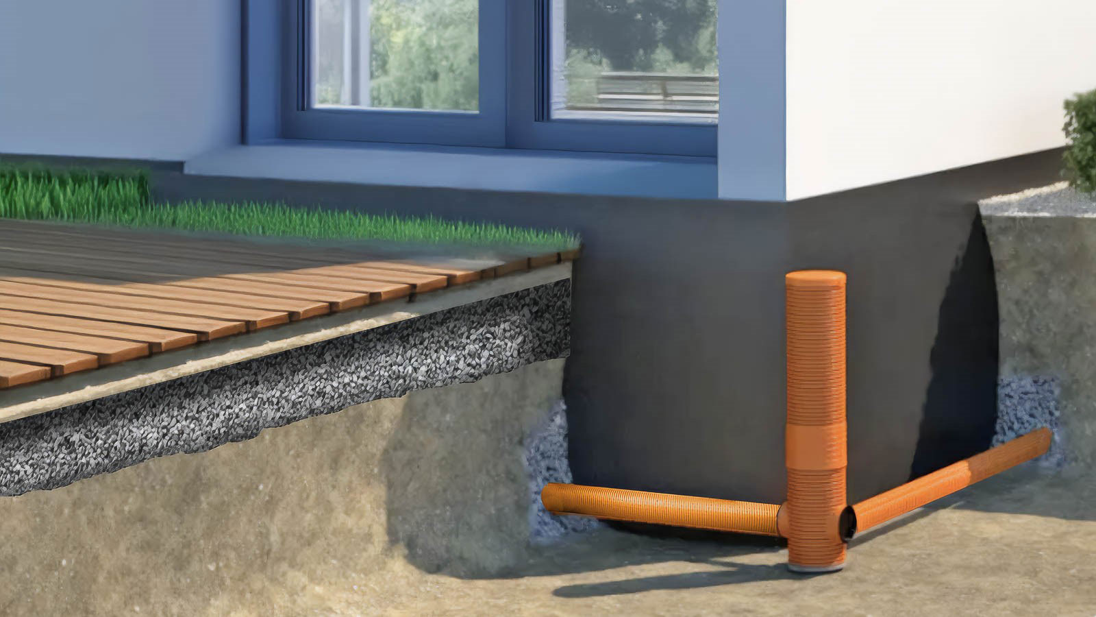 Terrassenentwässerung schützt Bausubstanz